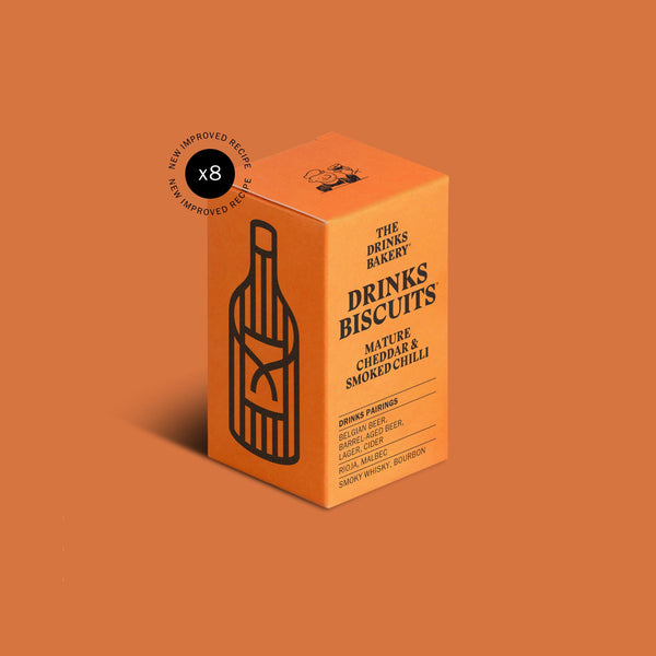 Mature Cheddar & Smoked Chilli Drinks Biscuits | Pairs with Smoky ...