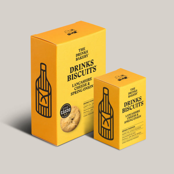 Lancashire Cheese & Spring Onion Drinks Biscuits | Pairs with Lager ...