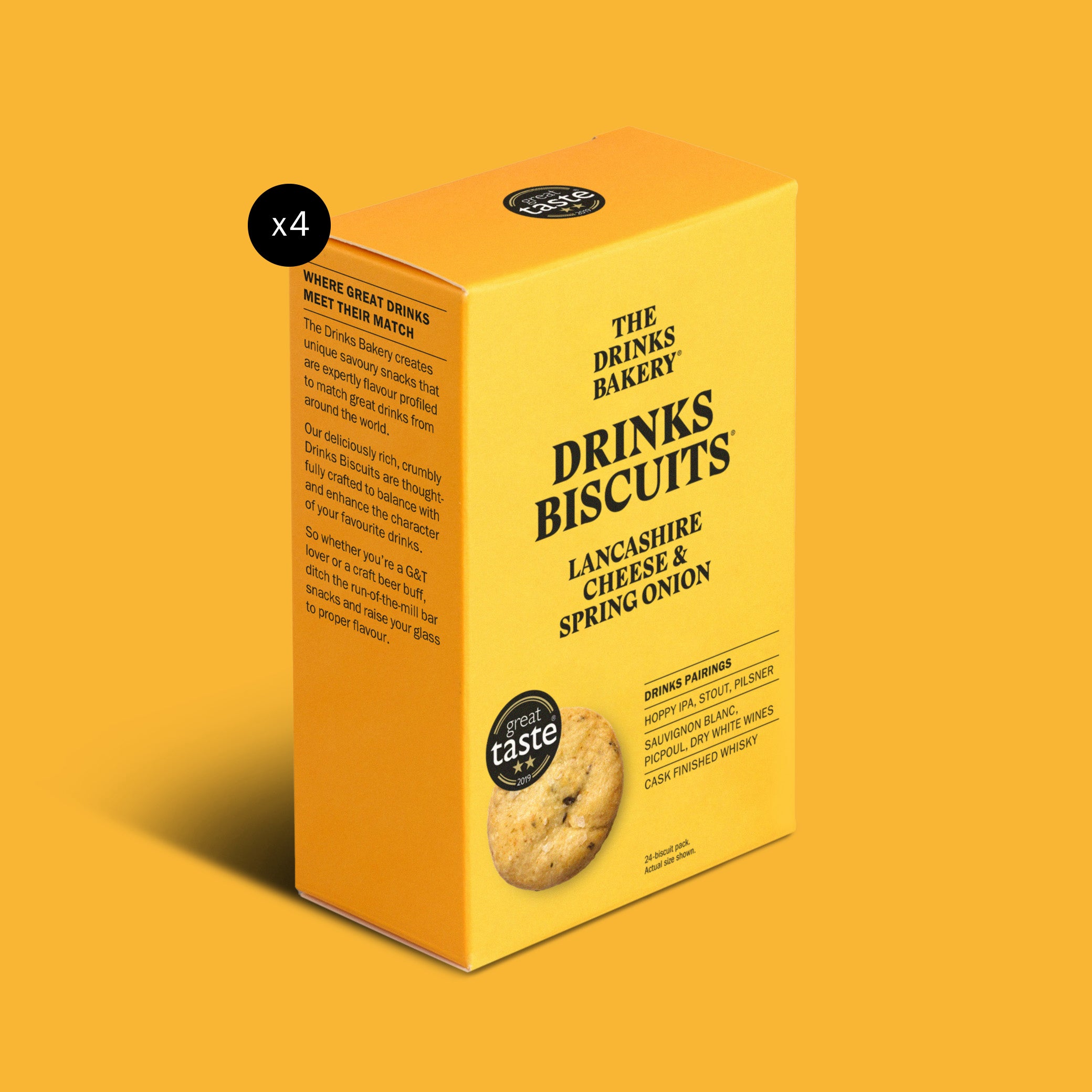 Lancashire Cheese & Spring Onion Drinks Biscuits – The Drinks Bakery